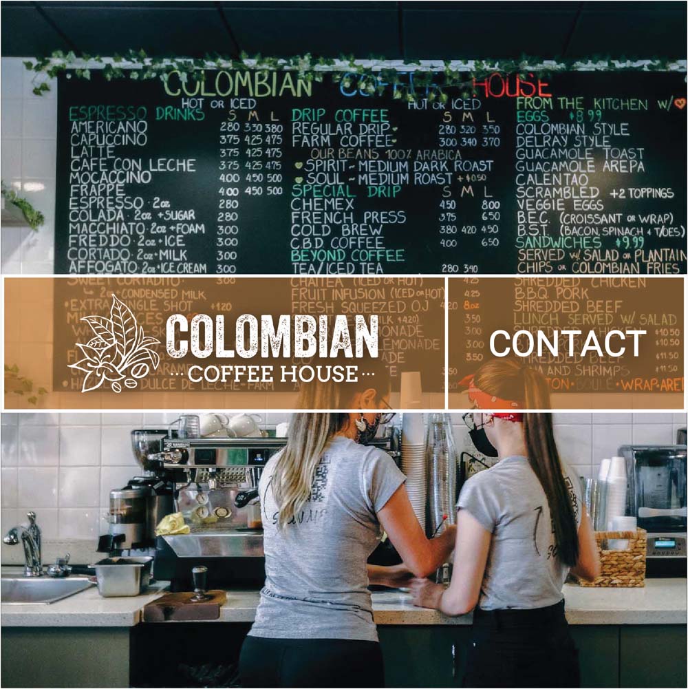 Contact – Colombian Coffee House